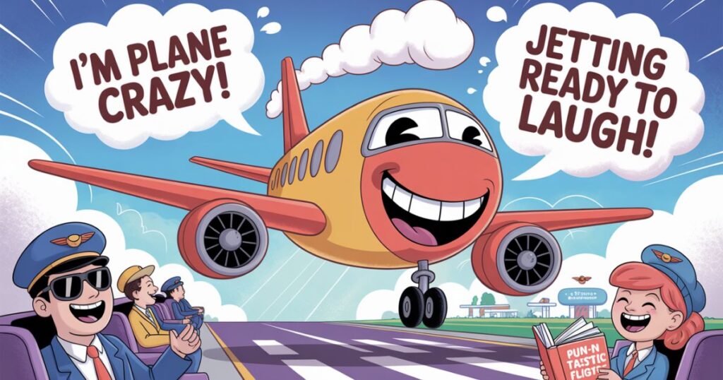 225 Best Airplane Jokes & Puns For Sky High Laughs - Joke Giggle