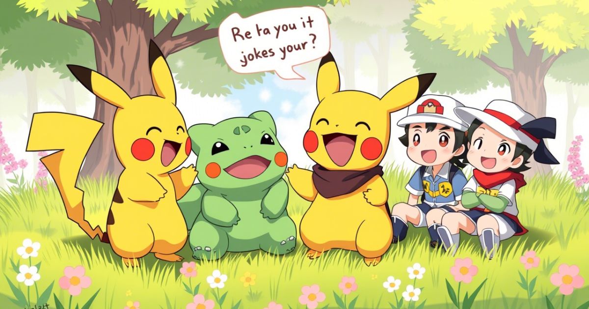 220+ Best Pokemon Jokes & Puns You Gotta Laugh ’Em All! - Joke Giggle