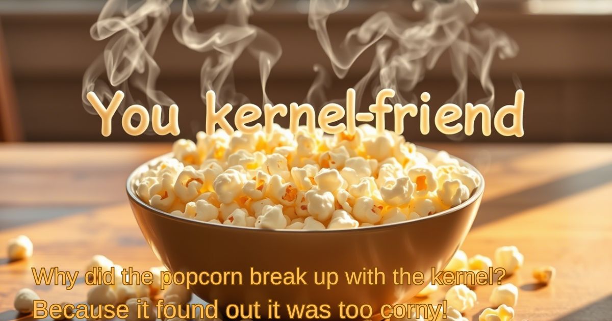 230+ Corn Jokes and Puns That’ll Make You Pop with Laughter - Joke Giggle