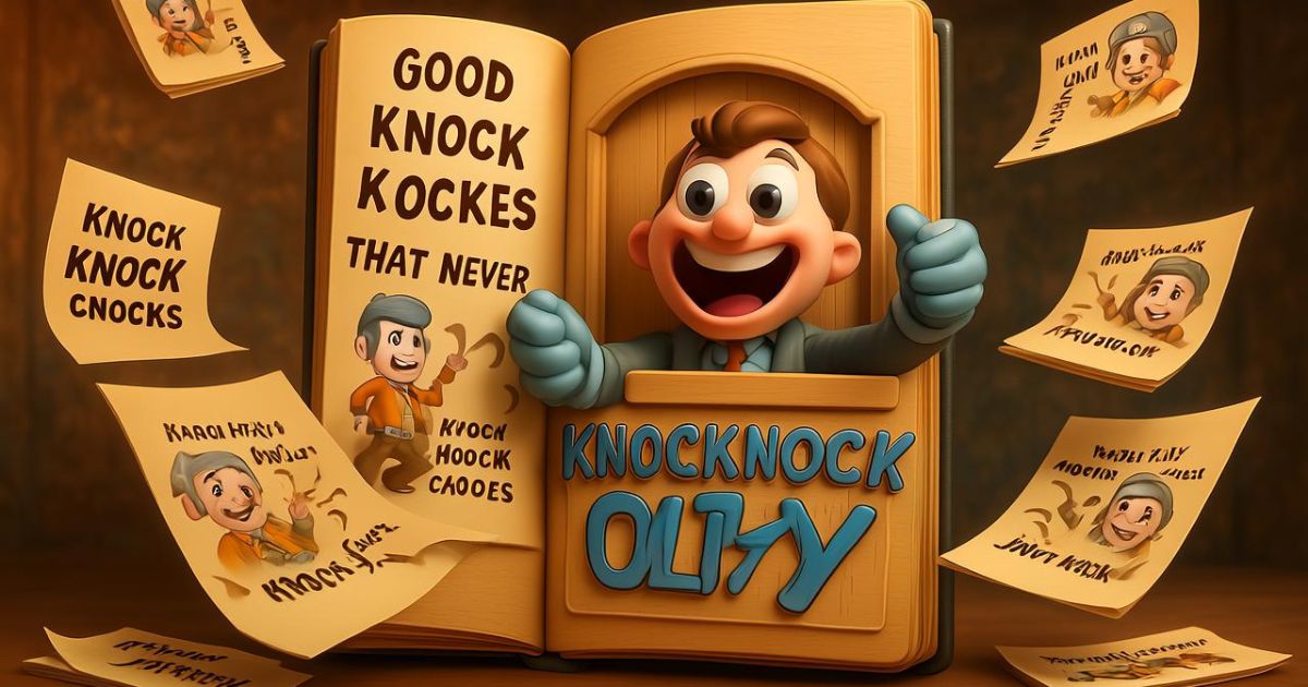 350+ Funny Knock Knock Jokes for Everyone Kids, Adults & Flirts! - Joke ...