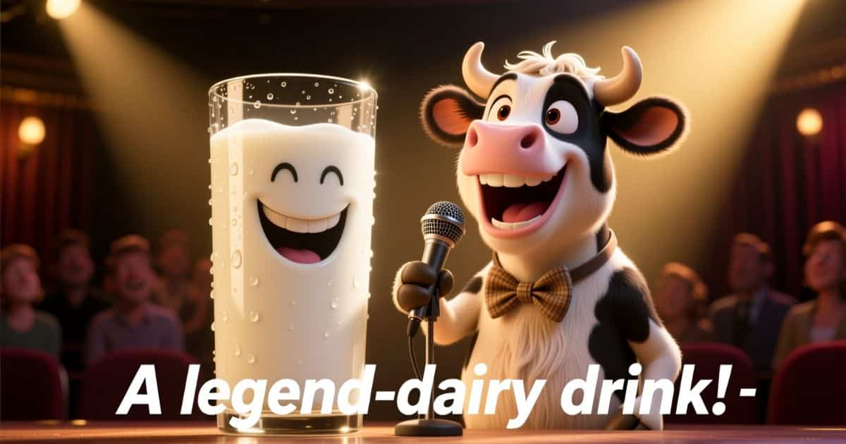 240+ Best Milk Jokes & Puns That Are Udderly Hilarious - Joke Giggle