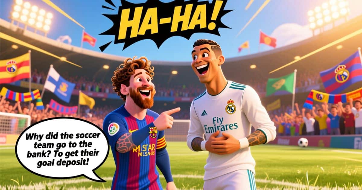 200+ Hilarious Soccer Jokes & Puns That Will Score Big Laughs - Joke Giggle