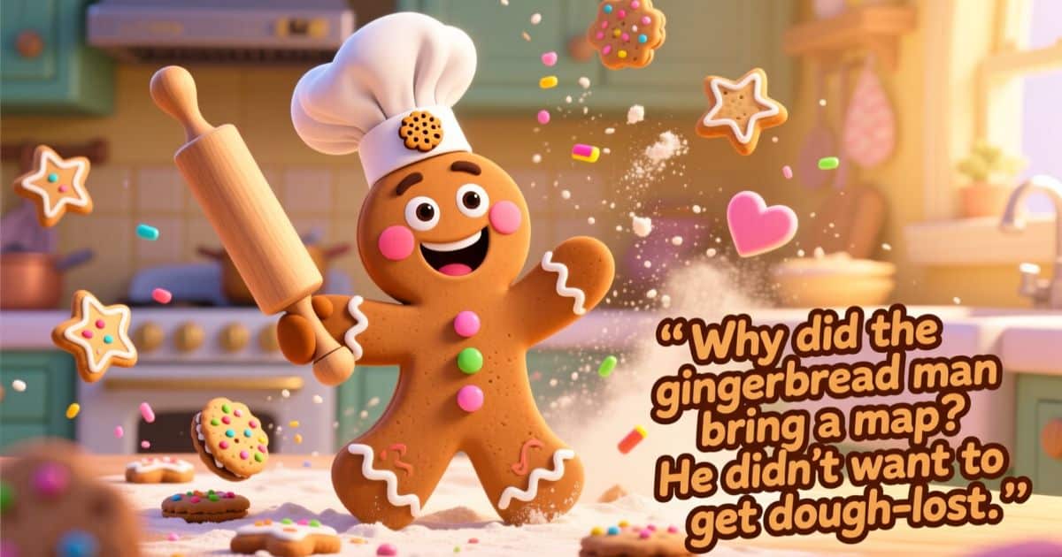 160+ Funny Gingerbread Jokes & Puns Collection - Joke Giggle