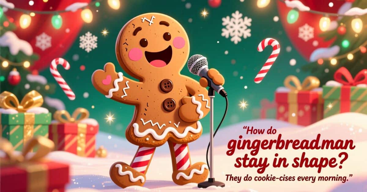 160+ Funny Gingerbread Jokes & Puns Collection - Joke Giggle